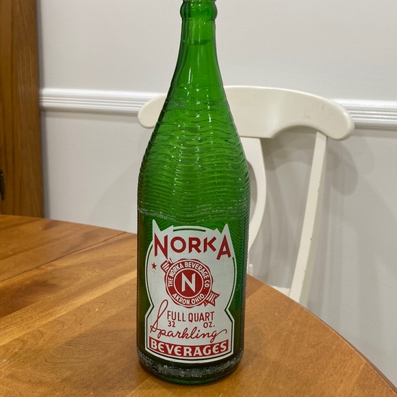 Norka Beverage Co. | Accents | Vintage Glass Norka Bottle | Poshmark
